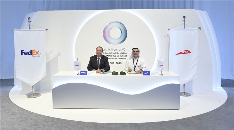 RTA, FedEx debut Roxo autonomous delivery device in Dubai ... RTA, FedEx debut Roxo autonomous delivery device in Dubai ...