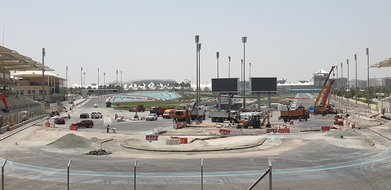 Final Track Works At Yas Marina Circuit To Be Completed By The End Of