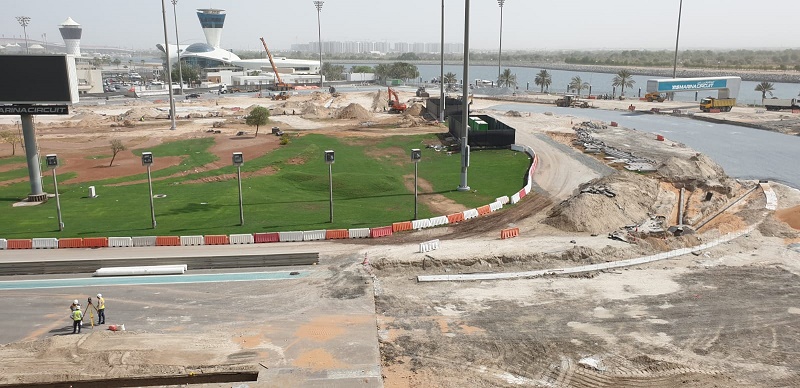 Final Track Works At Yas Marina Circuit To Be Completed By The End Of